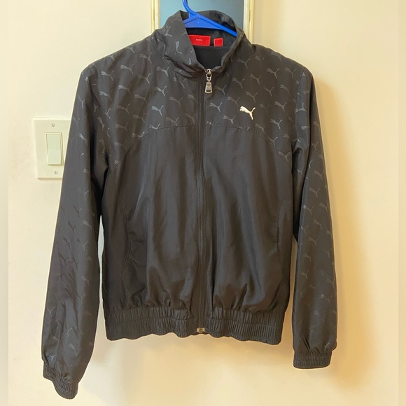 Puma | Jackets & Coats | Puma Windbreaker Full Mesh Black Lining Small ...
